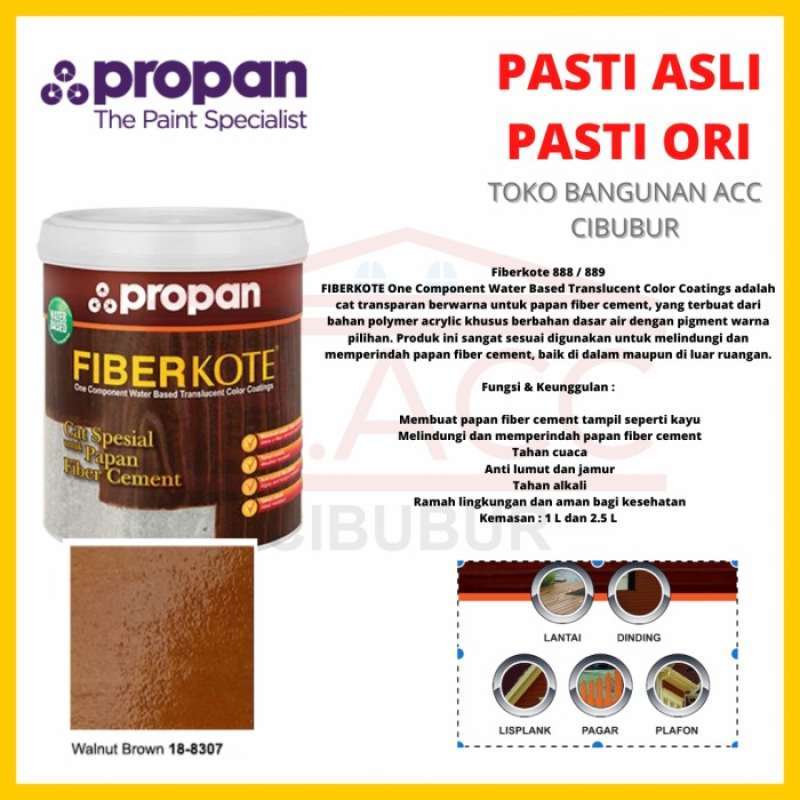 Promo Propan Fiberkote Cat Conwood Grc Walnut Brown Gloss Dop Diskon 23 ...