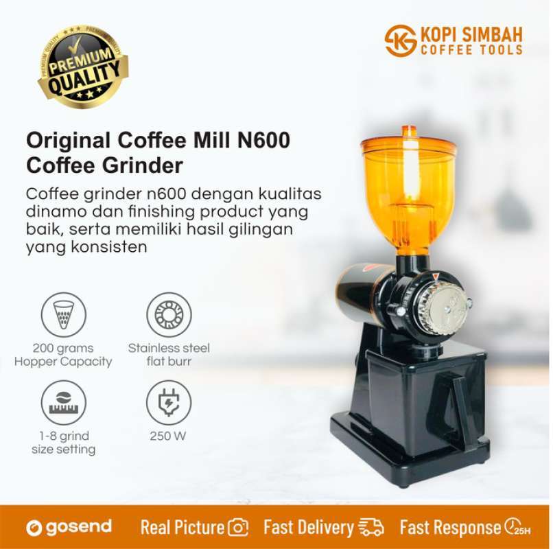 Promo Electric Grinder COFFEE MILL N600 Alat Penggiling Kopi Listrik ...
