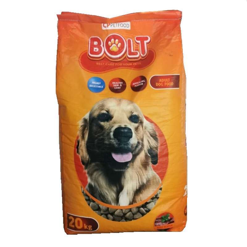 Promo 100% Produk Ori Bolt Dog Beef 20Kg Dog Dry Food - Makanan Anjing ...