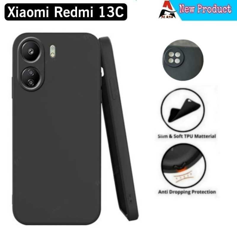 Jual Casing Xiaomi Redmi 13c Softcase Black Matte Premium Ultra Slim ...