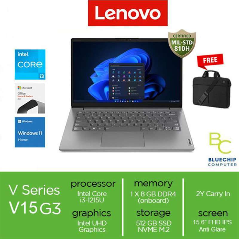 Jual Laptop Lenovo V15 G3 I3-1215u 8gb 512gb 15,6fhd W11h + Ohs21 Di ...