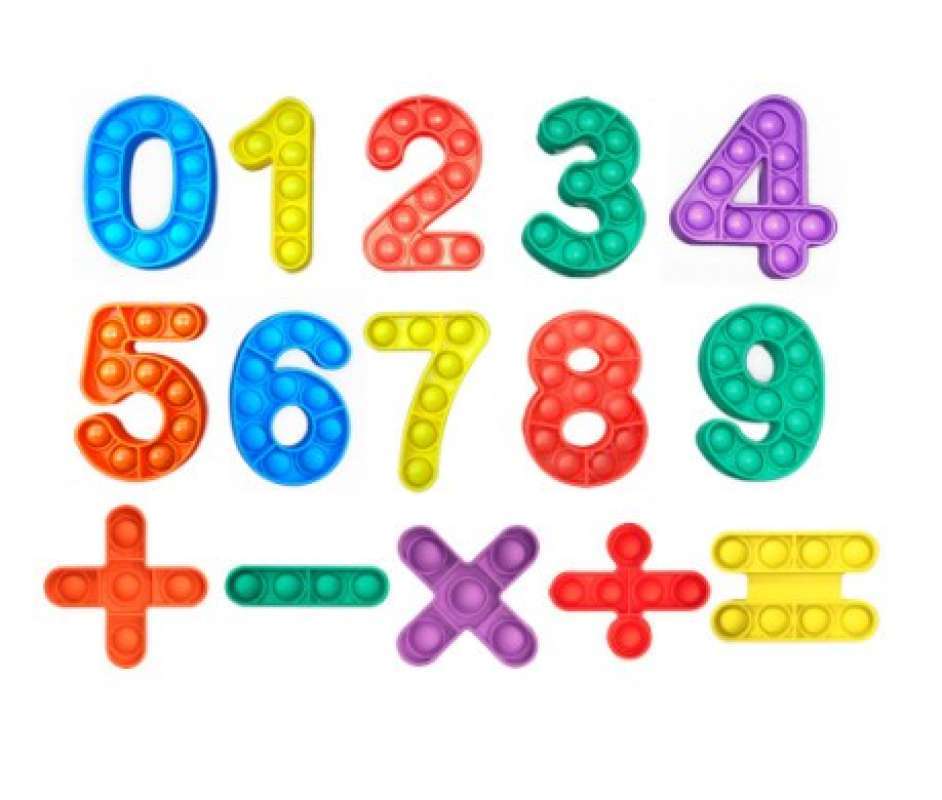 Promo PUZZLE POP IT PUSH POP FIDGET BUBBLE TIK TOK TOY -GANI12 - Number ...