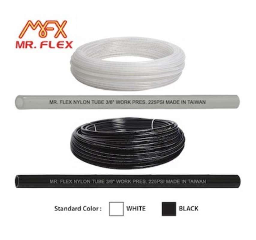 Promo New Roll 200M Mr Flex Nylon Tubing 4X6 / Selang Tubing 4 X 6 200 M - Putih Diskon 7% di ...