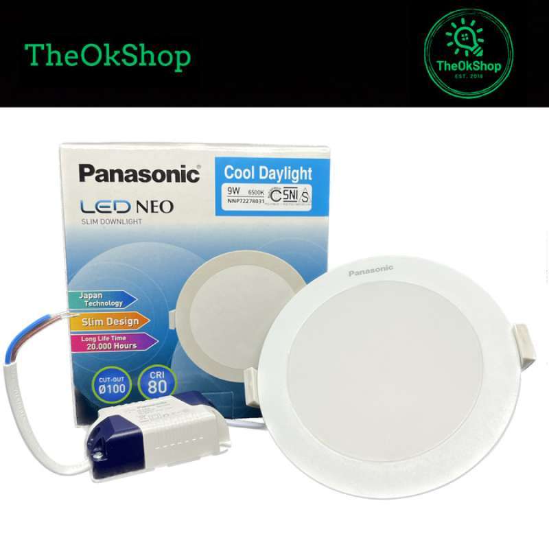 Promo LAMPU DOWNLIGHT LED PANEL PANASONIC NEO SLIM 9W 9 WATT IB INBOW ...