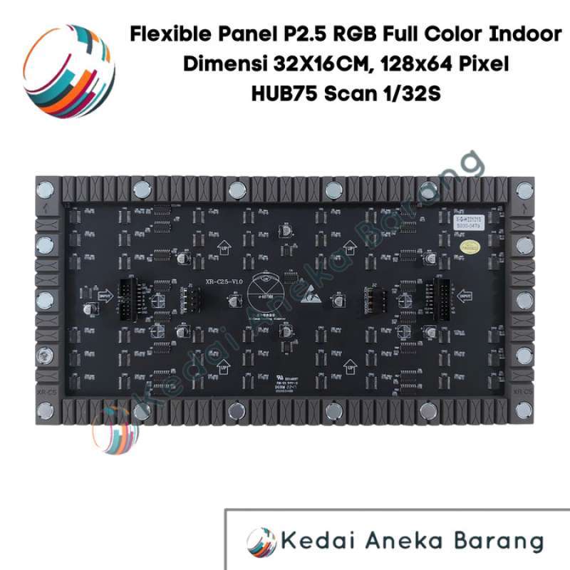 Promo FLEXIBLE FLEKSIBEL PANEL MODUL LED P2.5 VIDEOTRON SMD RGB INDOOR ...