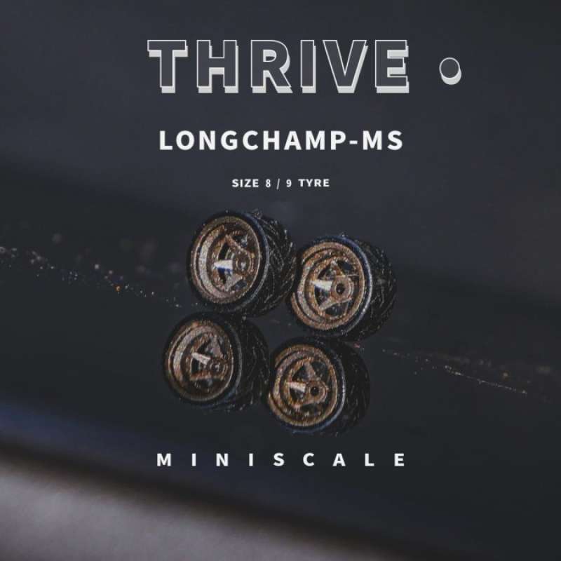 Promo BAN CUSTOM MINISCALE THRIVE WHEELS 1/64 MODEL LONGCHAMP - LUTOFIA ...