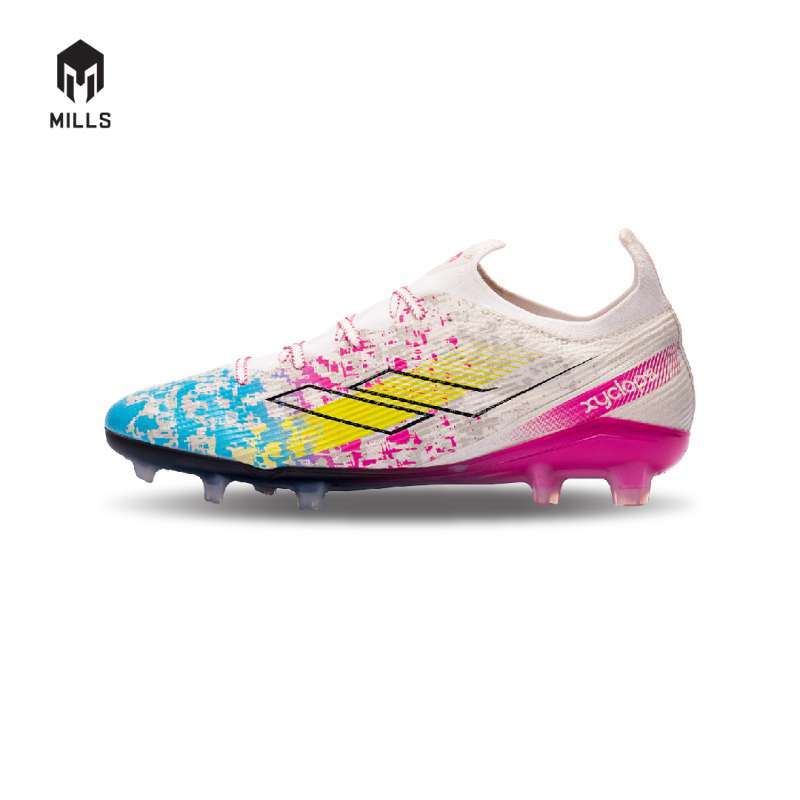 Jual Mills Sepatu Sepakbola Xyclops Speedfreak Fg Off. White / Magenta ...