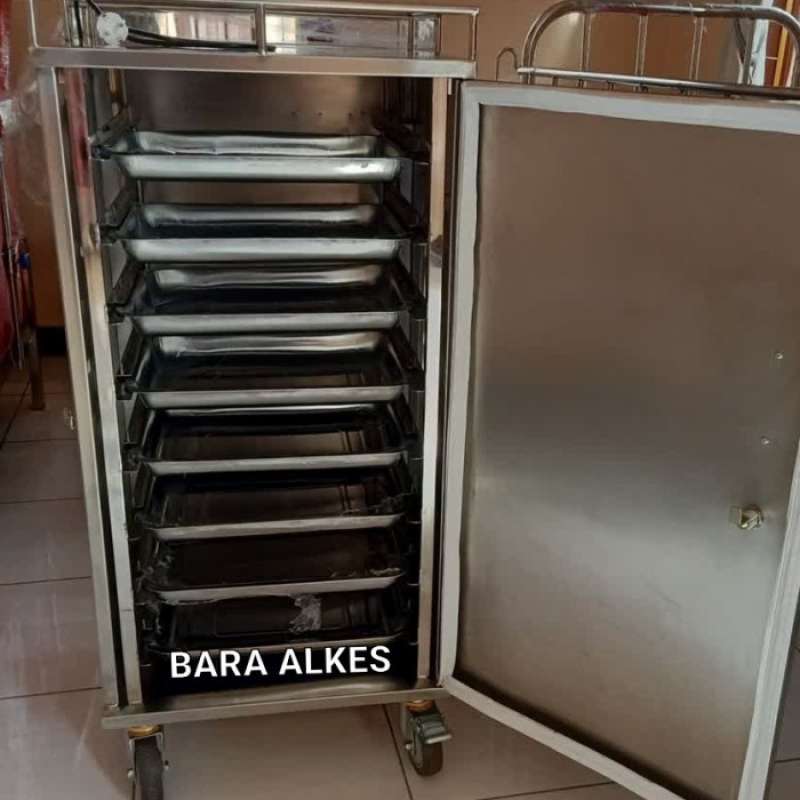 Promo Food Trolley/ Troli Makan 8susun Rumah Sakit (stainless) Diskon ...