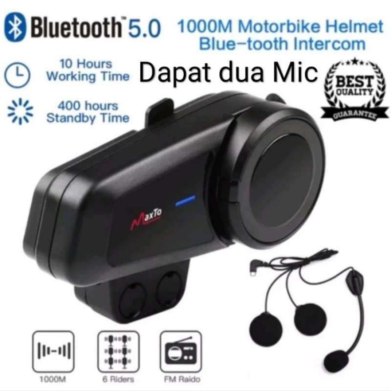Promo maxto M2 bluetooth intercom Diskon 9% di Seller Diamond Care ...