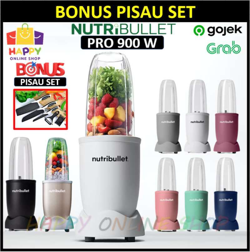 Jual Sale Nutribullet Pro 900w 9 Pc- Nutri Bullet Pro 900 W Blender - Original - Matte Sand Di ...