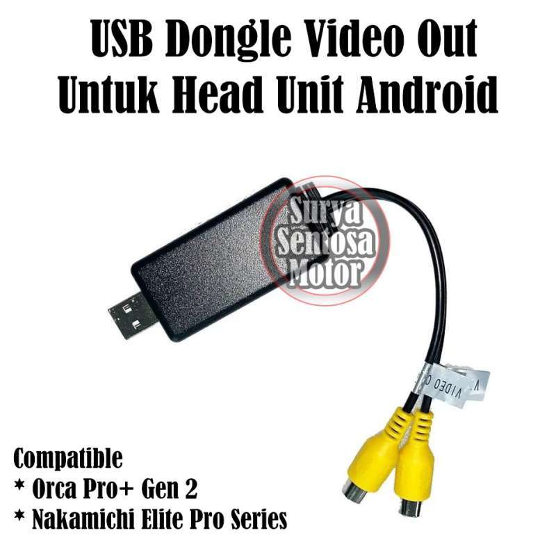 Promo USB Dongle Adaptor Video Out Head Unit Android Paralel Monito ...