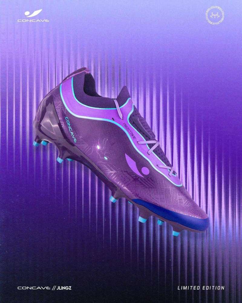 Promo concave x jLingz volt prostrike black purple in sepatu futsal ...