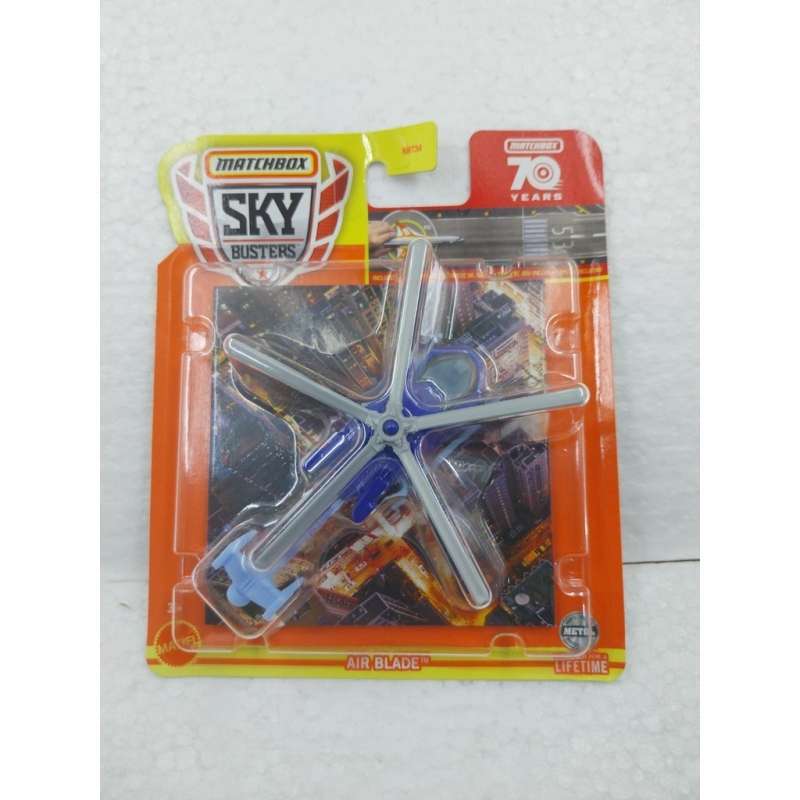 Promo Matchbox Mbx Sky Busters Mbx Air Blade Biru Copter Pesawat 939f ...