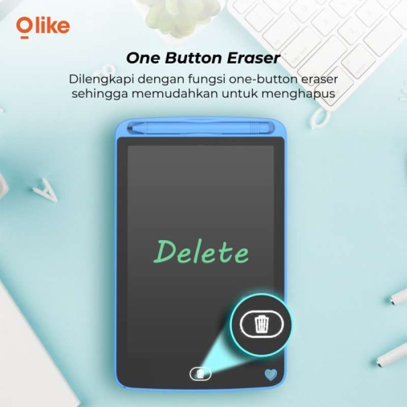 Promo OLIKE LCD Drawing Writing Tablet 8.5 LCB2 Papan Tulis Digital ...