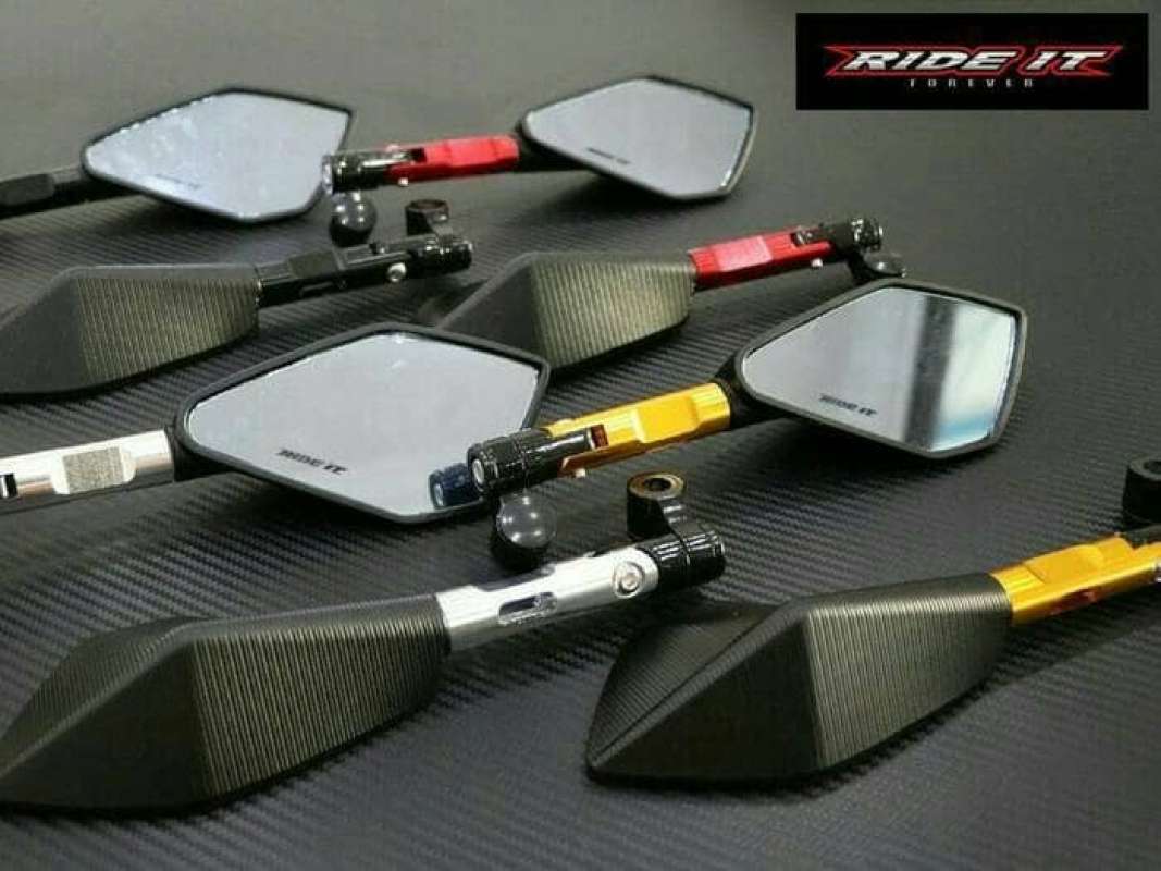 Promo Spion Replika Ride It Tomok V5 Daun Lebar Cnc - Emas Diskon 50% ...