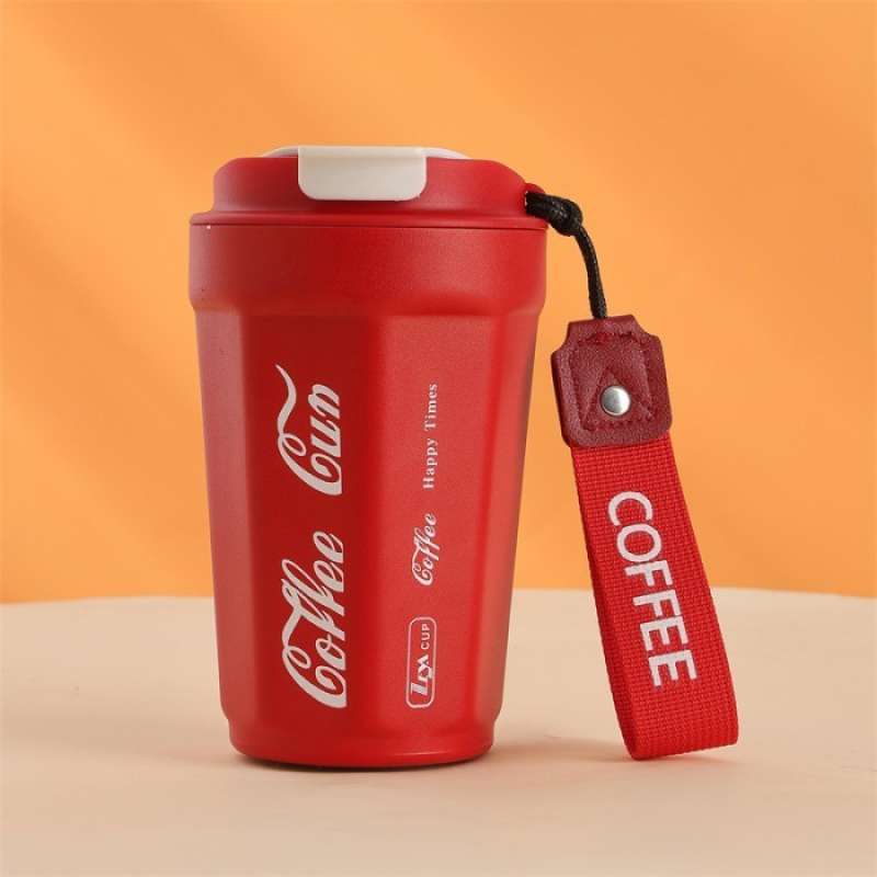 Promo TERMOS KOPI BOTOL MINUM PORTABLE CUP ANTI PECAH TUMPAH MINI ...