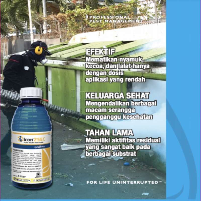 Promo Icon 25 EC - Obat Fogging Nyamuk - Basmi Kecoa Lalat - Syngenta ...
