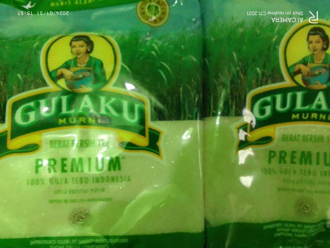 Jual GULAKU PREMIUM / GULAKU TEBU / GULAKU 1 KG MURAH / GULAKU 1 KG di ...