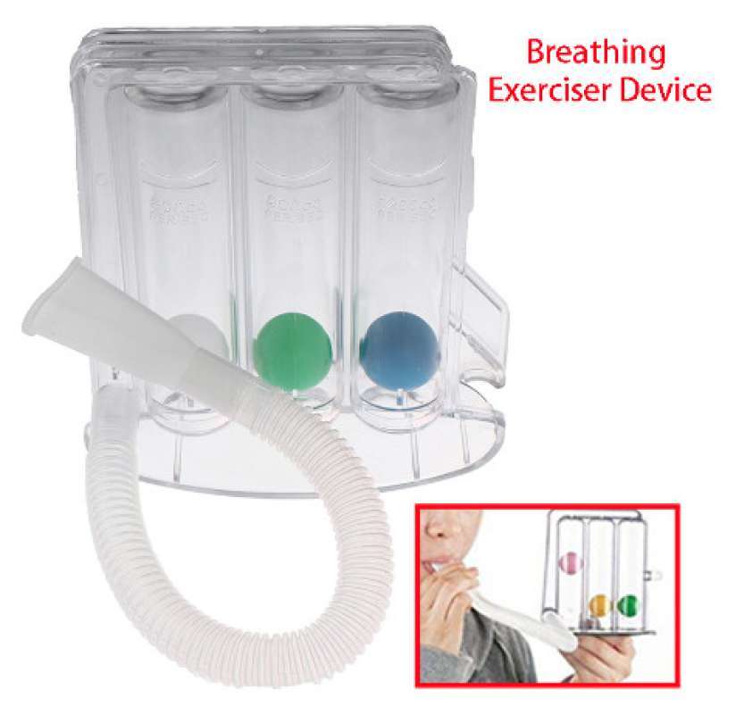 Promo Respiratory Pernafasan Lung Breathe Exercise Deep Alat Latihan ...