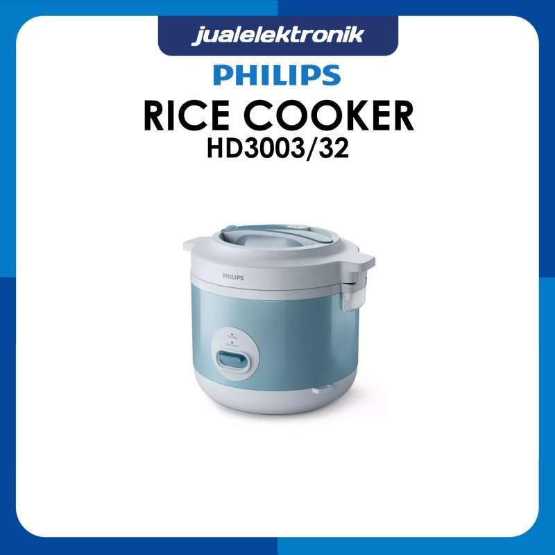 Jual Philips Hd3003/32 - Rice Cooker Manual 1.8l Blue New Arrival ...