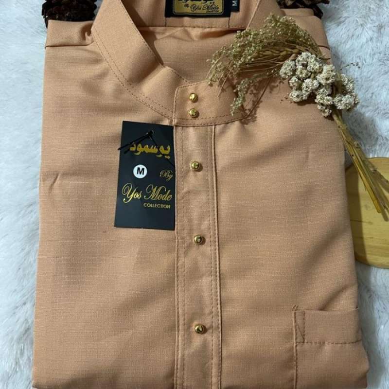 Promo STELAN BAJU KOKO MELAYU PRIA DEWASA / SET BAJU ADAT FORMAL - abu ...