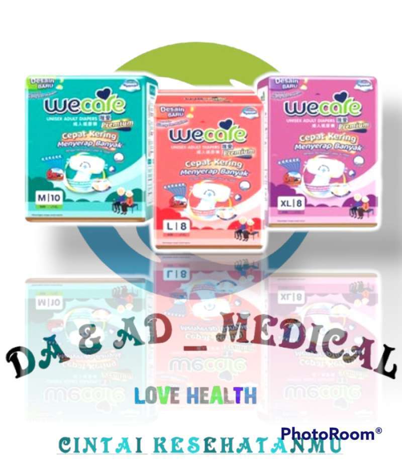 Promo Wecare | Adult Diapers Premium M10 L8 Xl8 | Popok Perekat We Care Diskon 33% Di Seller ...