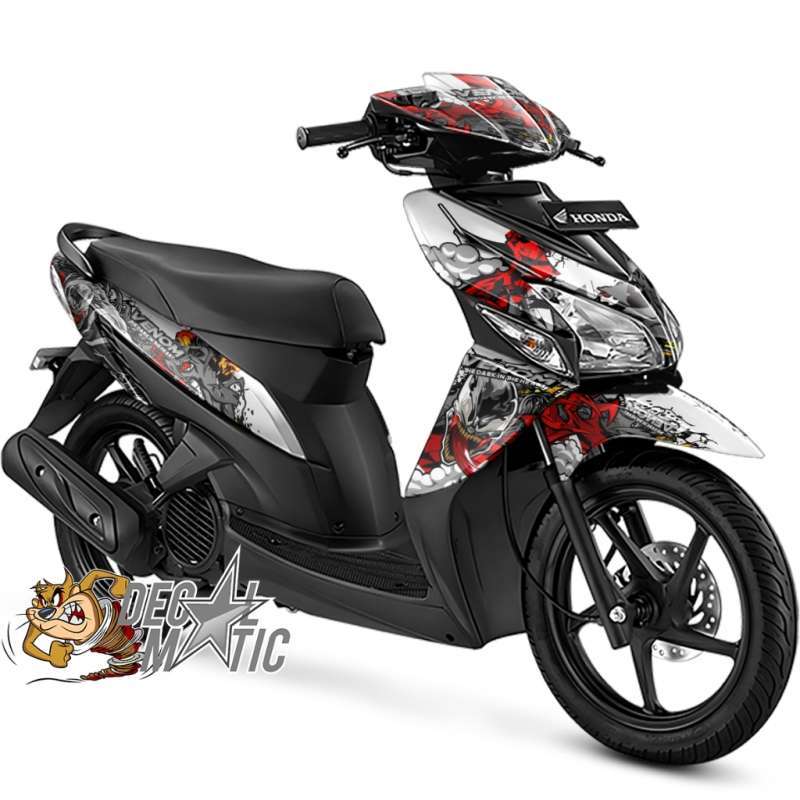 Jual Stiker Decal Full Body Vario Lama 110 - KARBU FI TECHNO - Venom 1 ...