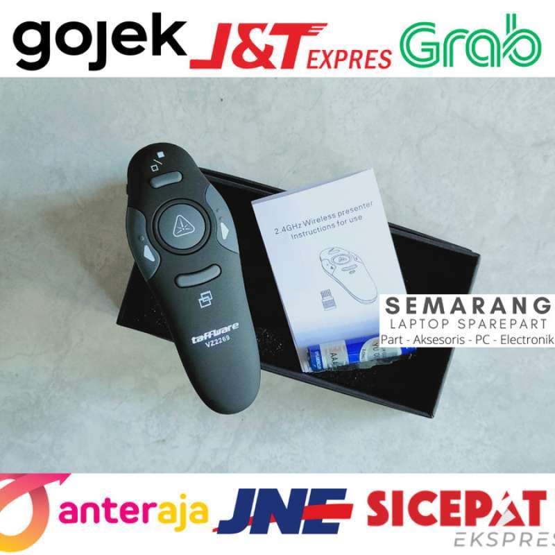 Jual LASER POINTER Wireless Presenter Alat Presentasi Remoye Control ...