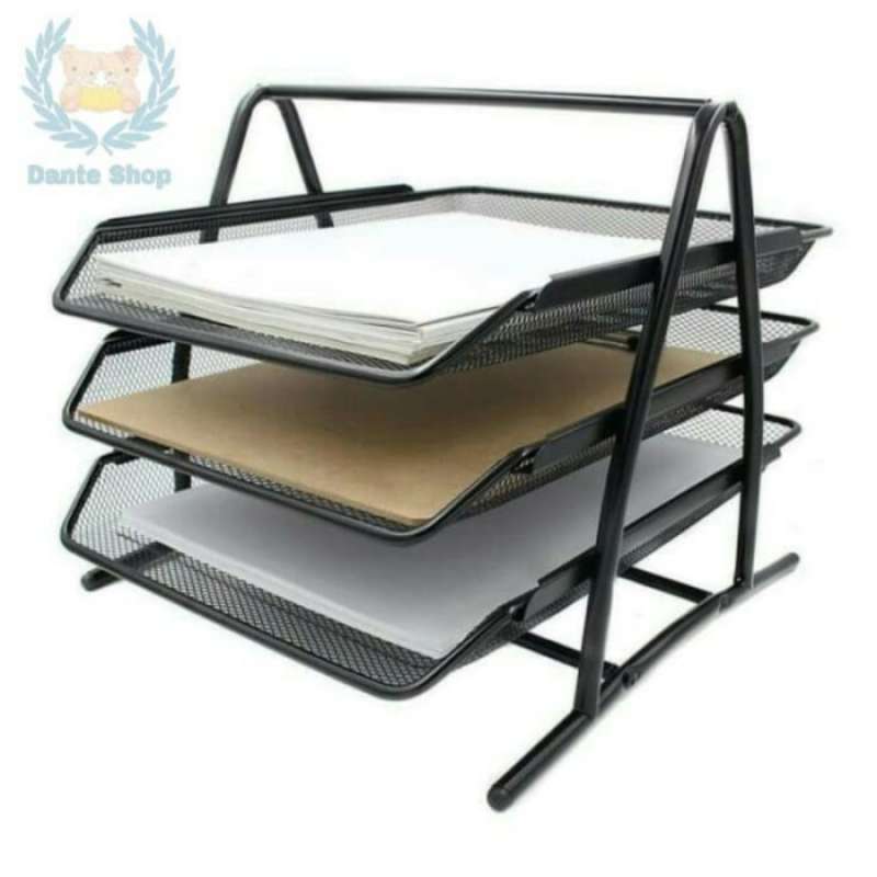 Jual Rak Dokumen Besi / Tray Besi 3 Susun Di Seller Savagemall - Wijaya ...