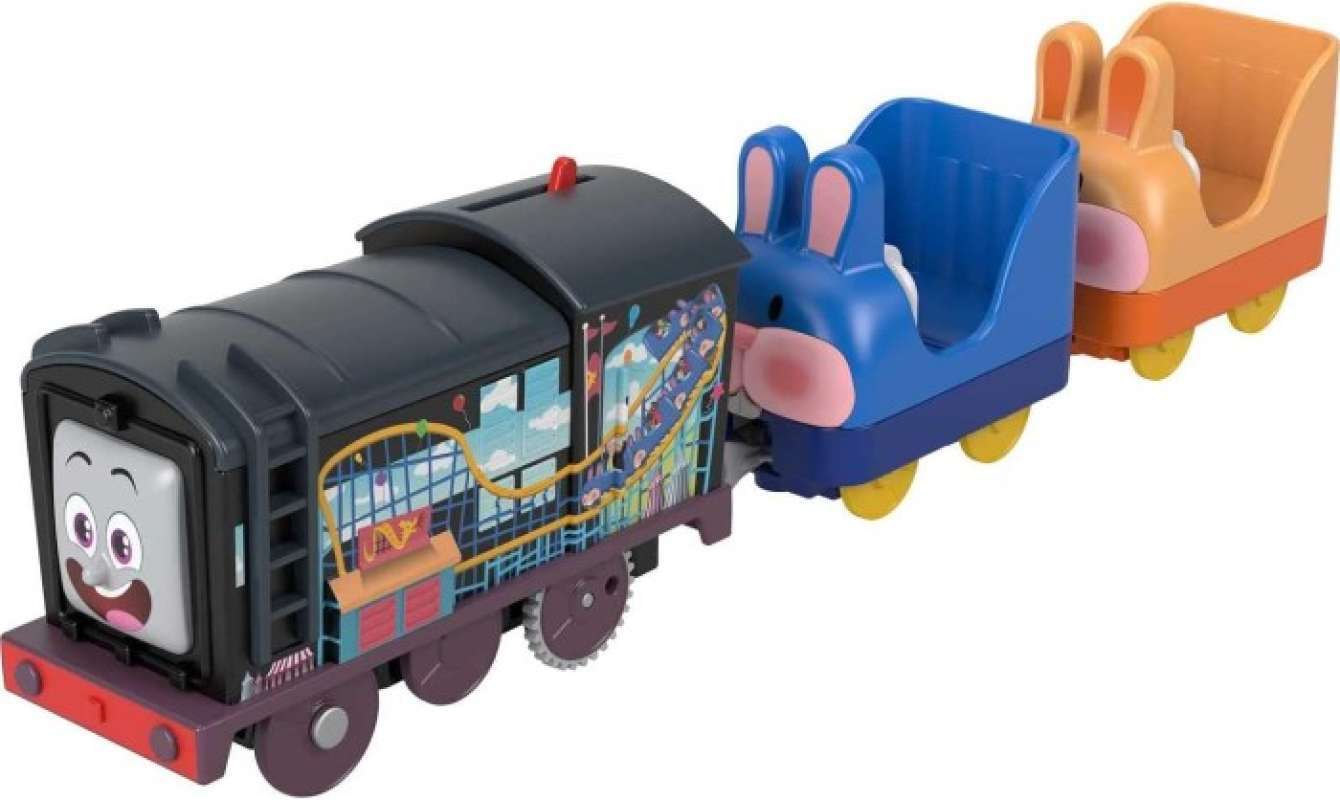 Jual Thomas and Friends Motorized Carnival Diesel with Carriages ...
