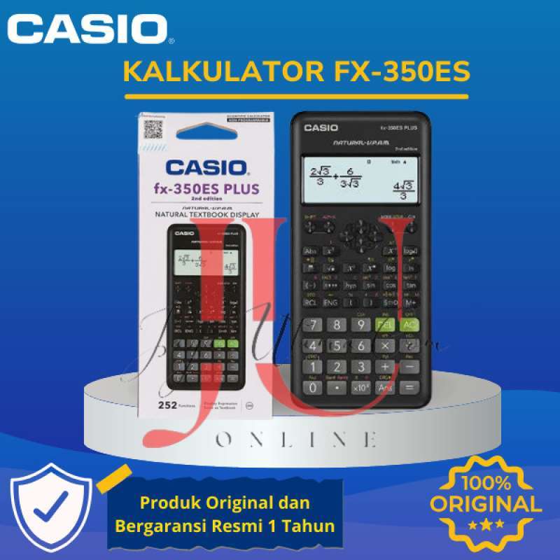 Jual Kalkulator Casio FX 350 ES PLUS di Seller smart projeck - Wijaya Kusuma, Kota Jakarta Barat ...
