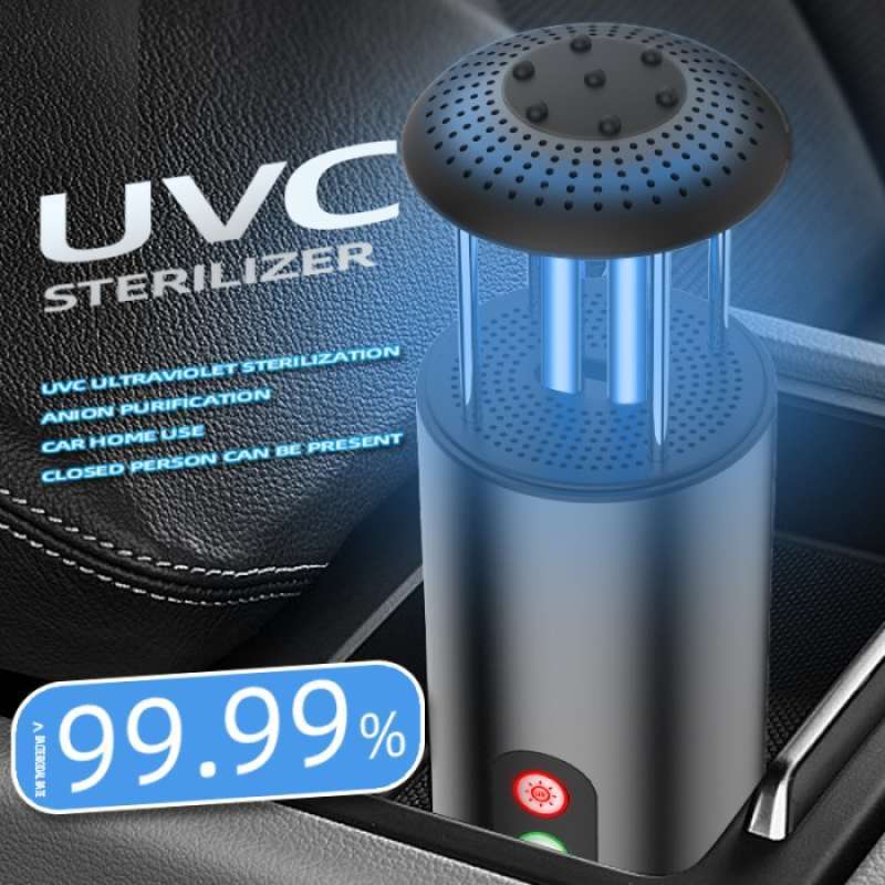 Jual Car Air Purifier Plus+ (dengan Ionizer, Lampu Uvc, Dan Ozone) Di ...