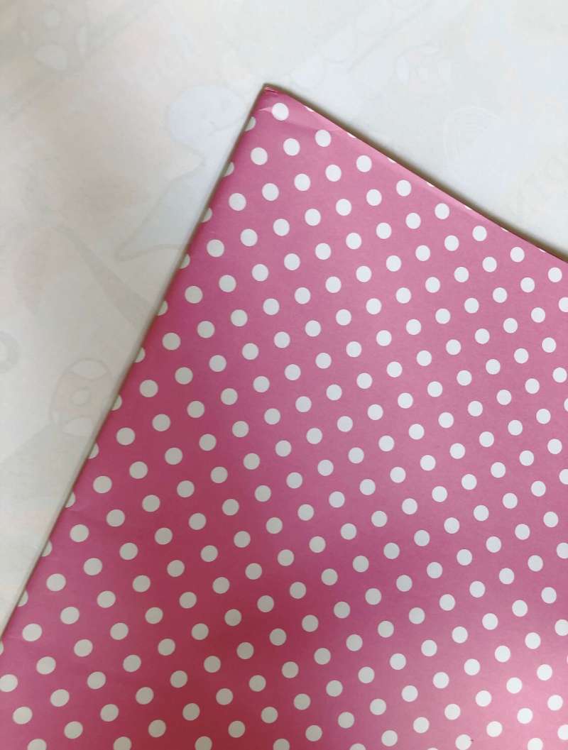 Jual Kertas Kado Jumbo Pink Polkadot Putih Di Seller The Chef And Snack ...