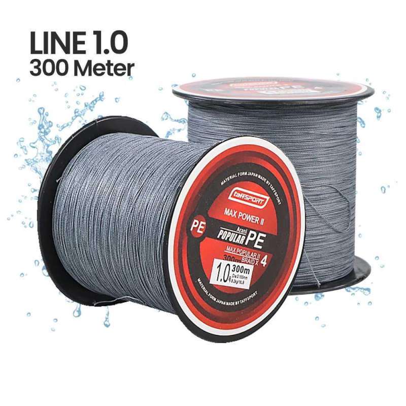 Jual Senar Tali Benang Pancing Fishing Pe Braided Thick Line 300m Bltp ...