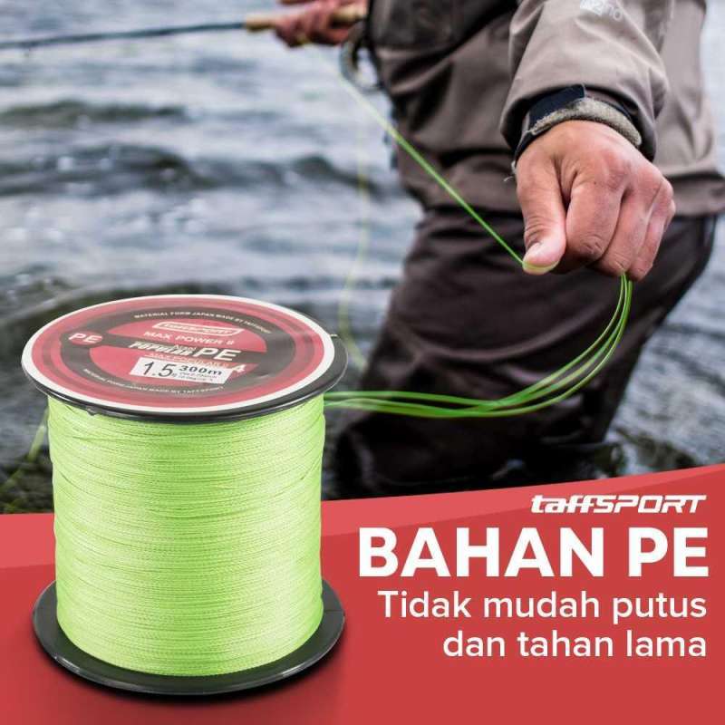 Jual Senar Tali Benang Pancing Fishing Pe Braided Thick Line 300m Bltp ...