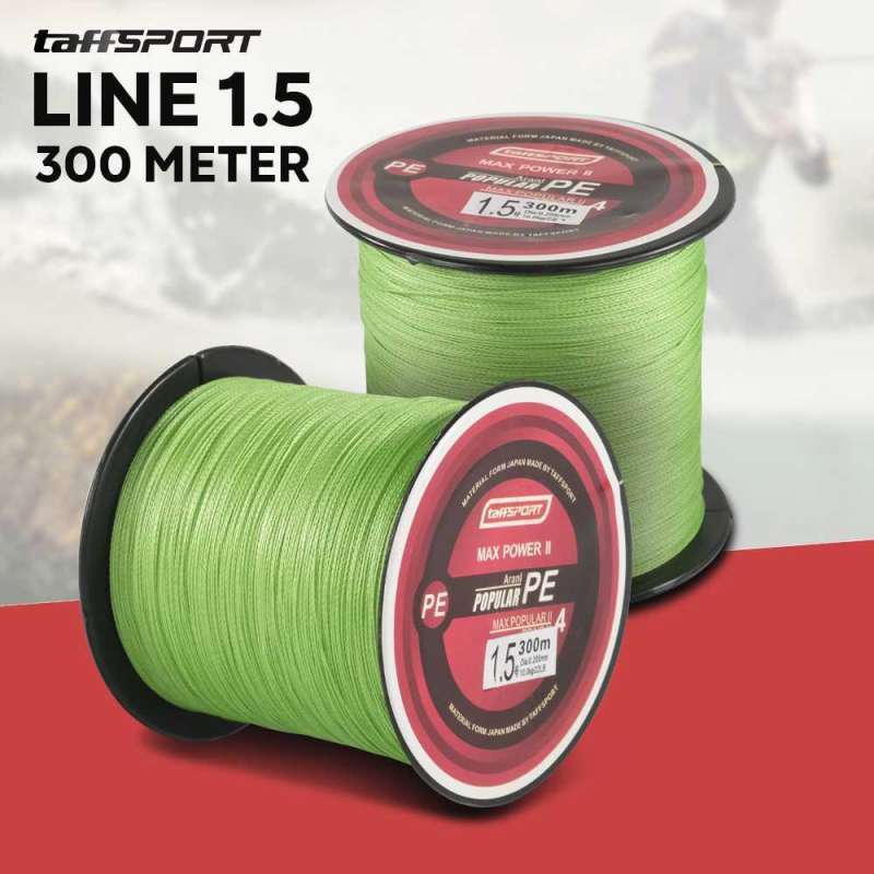 Jual Senar Tali Benang Pancing Fishing Pe Braided Thick Line 300m Bltp ...