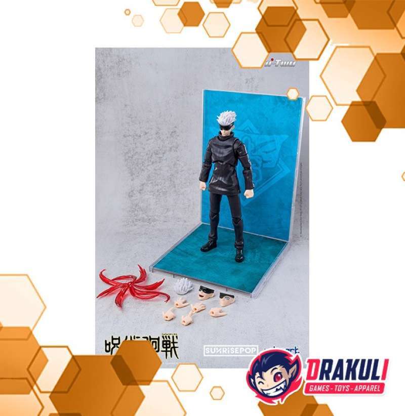 Jual Sunrisepop Jujutsu Kaisen Action Figure 03 Satoru Gojo di Seller ...