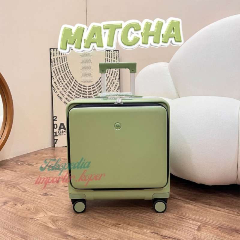 Promo Joshee Koper Laptop Cabin 18 & 20 Inch Koper Pilot USB Port TSA ...