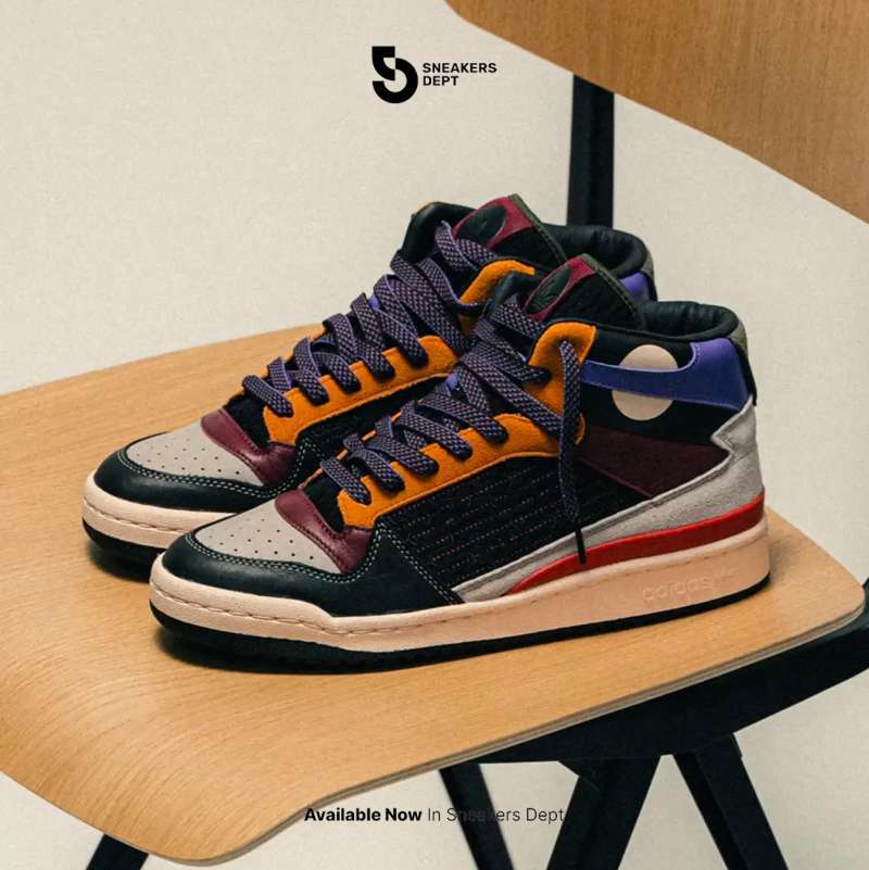 Promo Sepatu Sneakers Pria Adidas Forum Mid Patchwork Hp5359 Original ...