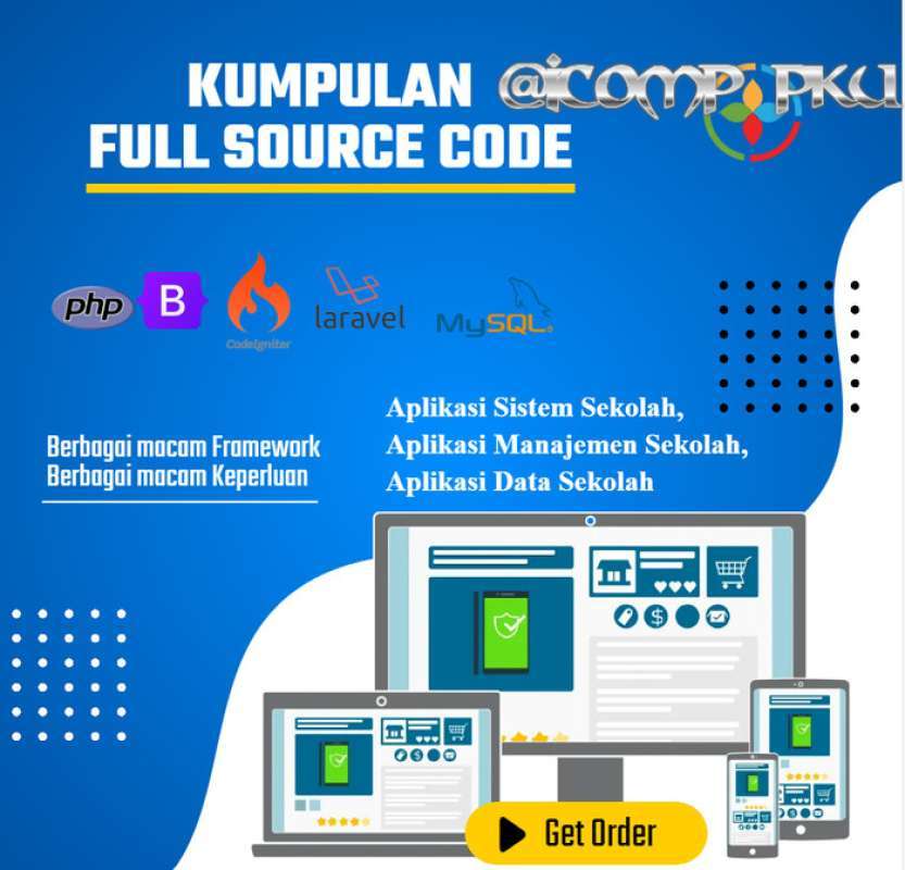 Jual Aplikasi Web Sistem untuk Sekolah Full Source Code murah meriah di Seller AiComp - Padang ...