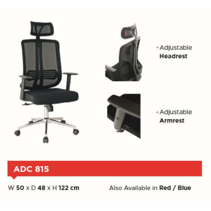 Promo Kursi Direktur Kursi Kantor Kursi Kerja By Astrovis - Adc-708 ...