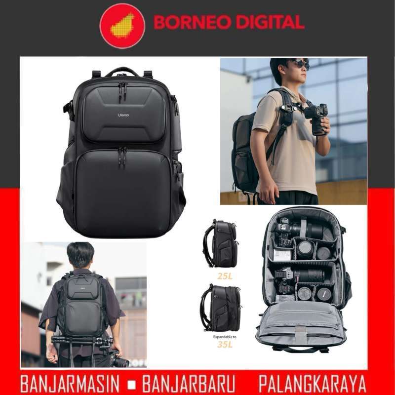 Jual Ulanzi Bp10 Hardshell Camera Backpack 35l Di Seller Borneo Digital ...