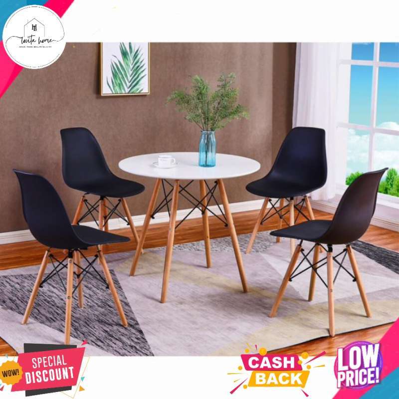 Jual Set Meja Makan Cafe 2 & 4 Kursi Minimalis / Set Meja Makan ...