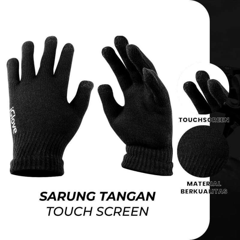 Jual Sarung Tangan Motor Touch Screen Untuk Smartphones Dan Tablet ...