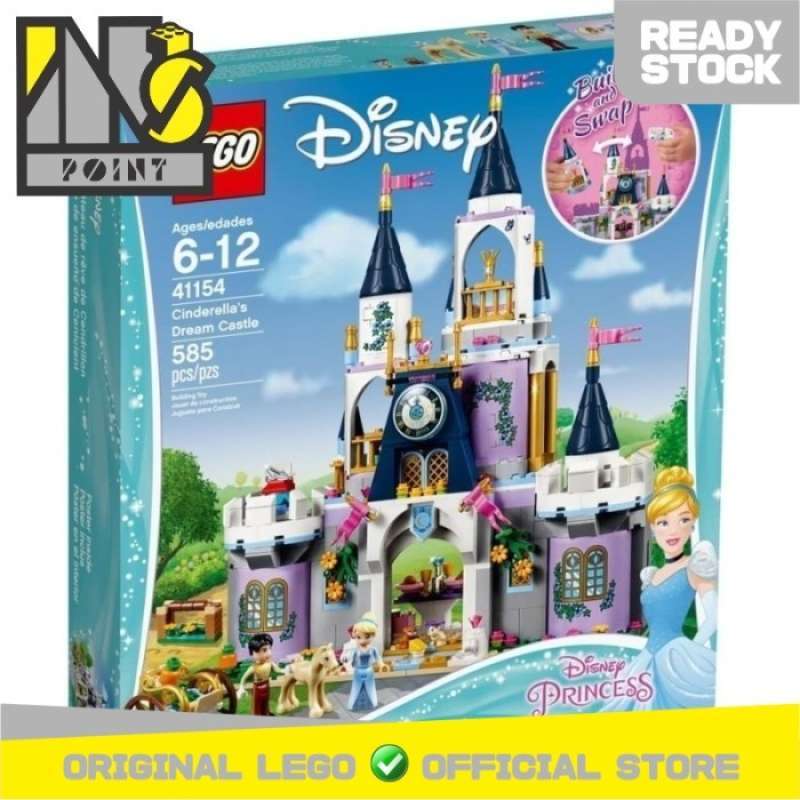 Promo Lego 41154 - Disney - Cinderella's Dream Castle Diskon 50% Di Seller Tocko99 - Kedoya ...