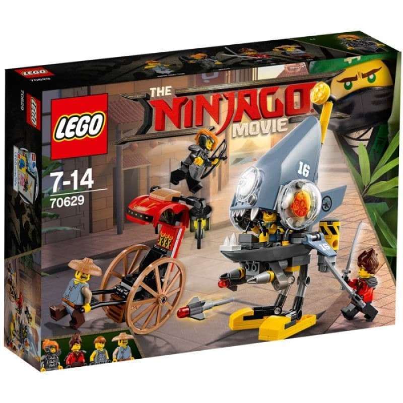 Promo Lego Ninjago The Movie-70629 Piranha Attack Set Ninja Kai Misako ...
