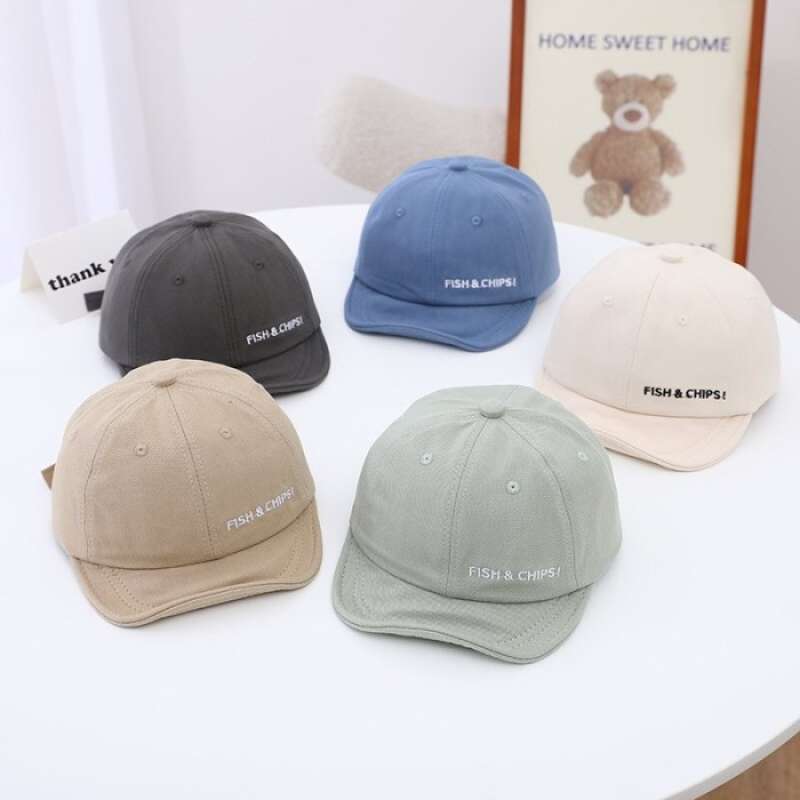 Jual Topi Anak Model Baseball Polos Fish Cip 1-4 Tahun Topi Kekinian ...