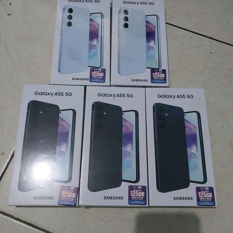 Jual Samsung Galaxy A55 5g 12/256gb Garansi Resmi Sein - Ice Blue Di Seller Jeje Cellular ...