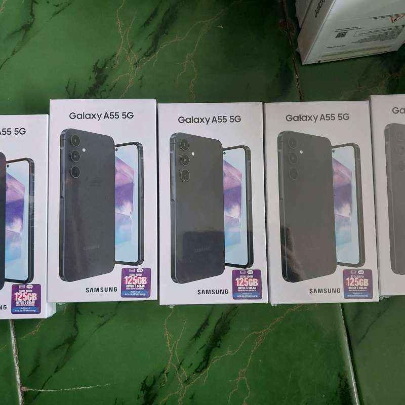 Jual Samsung Galaxy A55 5g 12/256gb Garansi Resmi Sein - Ice Blue Di Seller Jeje Cellular ...