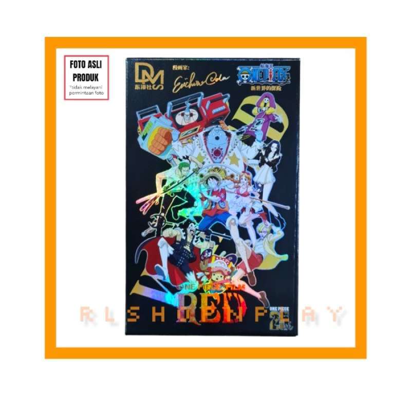 Promo Kartu Tcg Trading Card One Piece Kartu Koleksi Luffy Nami Box ...